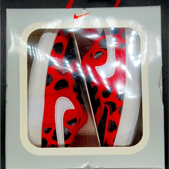 Nike | Shoes | Nike Air Force Crib Se Cb Baby Lady Bug Black Red Sz 4c ...
